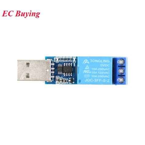 Lcus 1 Usb Serial Port Control Relay Module Ch340 Command Control Intelligent Control Usb Switch