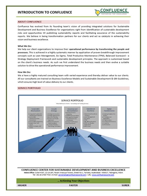 Introduction To Confluence Pdf Business Process Management Business