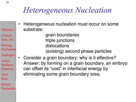 Ppt Microstructure Properties Ii Nucleation Rates Powerpoint Presentation Id 625391