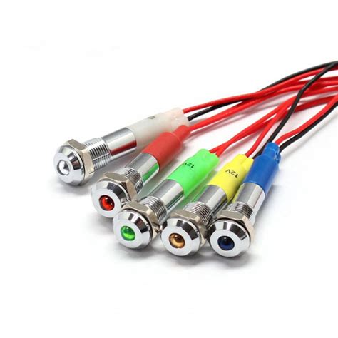 MM V Convex Head Indicator Light Led Indicator