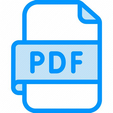 Portable Document Format File Icon Download On Iconfinder