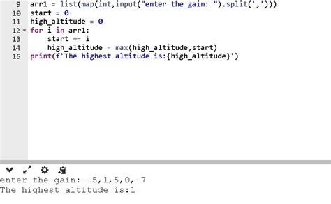 Manju Bashini On Linkedin 100daysofcode Python Highestaltitude Leetcode 100daysofcode