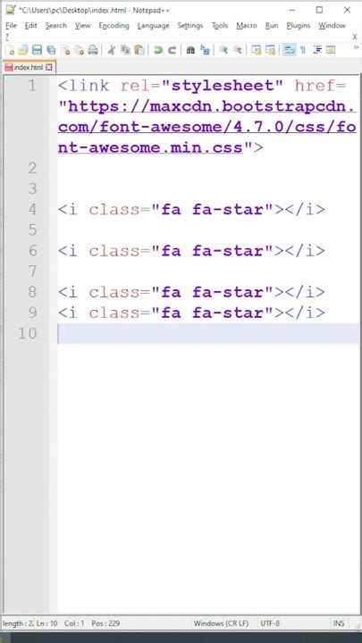 Add Rating In Html Using Font Awesome Hindi Html Css Coding