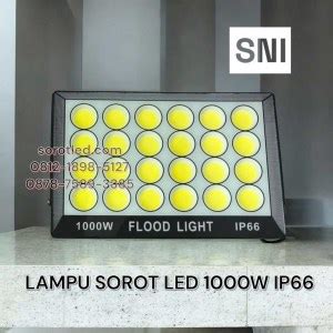 Kategori Lampu Sorot Led Berbagai Ukuran Dan Variasi Watt Sesuai Kebutuhan Cahaya Glodok