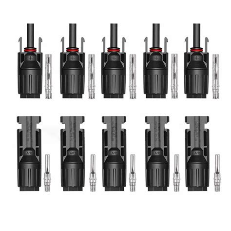 태양광 케이블용 암수 태양 전지 패널 커넥터 10 쌍 적합한 케이블 단면 25mm2 ~ 60mm2 Aliexpress