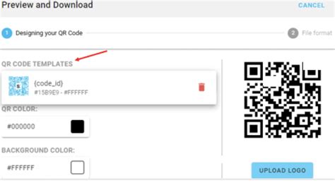E Label Editor QR Code Customizing A QR Code Image And Saving A Template Scantrust Help