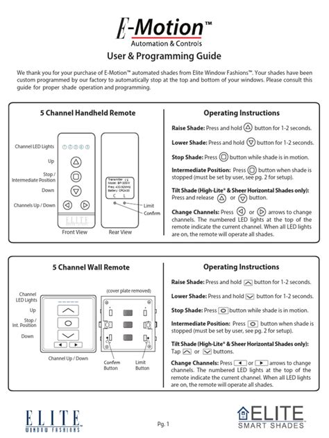 E Motion Programming Instructionslr 1 Pdf Manufactured Goods