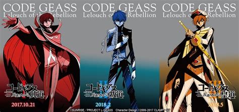Code Geass Reveals Compilation Film Trilogy Details