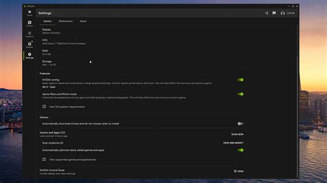 Nvidia App Launches In Beta Nvidias New Gpu Control Panel Is Much Faster No Log In Required