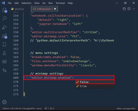 How To Disable Minimap In Vscode