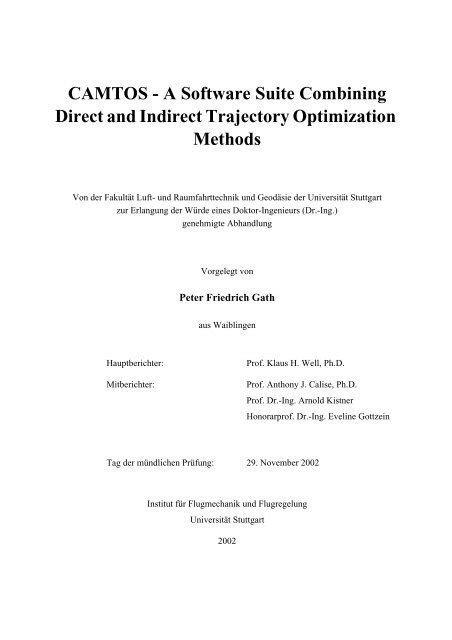 Betts Trajectory Optimization Shop