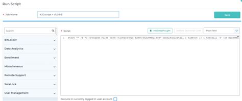 Windows Suremdm Agent V5030 Upgrade Steps 42gears Knowledge Base