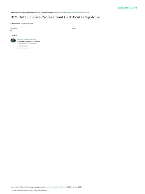 Ibmdatascienceprofessionalcertificatecapstonesigned Pdf Predictive Analytics Launch