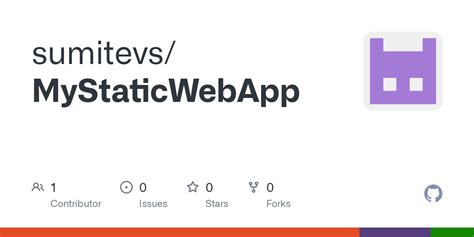 Github Sumitevsmystaticwebapp