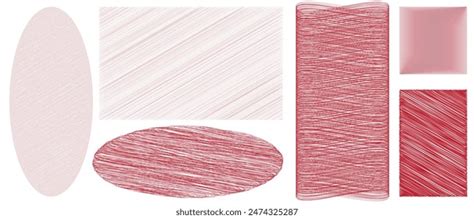 Set Hand Drawn Pencil Crosshatch Shapes Stock Vector Royalty Free 2474325287 Shutterstock