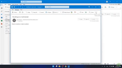 如何在 Outlook 中撤回电子邮件 Sparkle