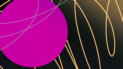 Animation With Moving Lines And Circle To Insert Motion Beautiful Background With 3d Animation