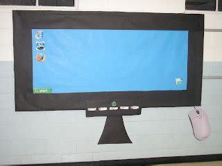 Computer Lab Bulletin Board Ideas Connecting The Bots