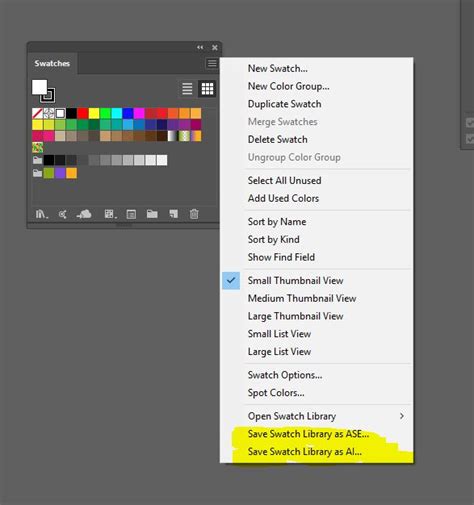 Solved One Swatch Library Updated For All Adobe Community 10420125