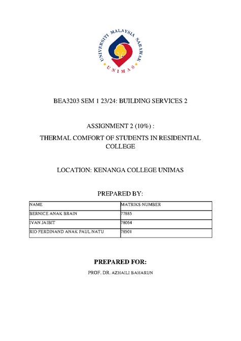 20232024 1 Bea3203 Assignment 2 Bb Ij Rf 1of1 Bea3203 Sem 1 2324