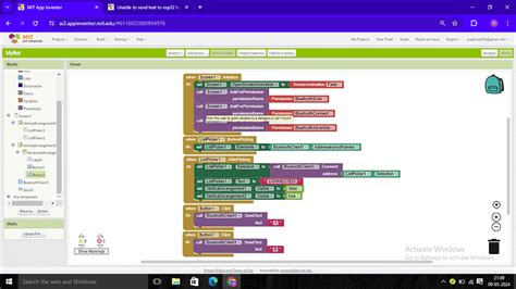 Unable To Send Text To Esp32 By Bluetoothclient Mit App Inventor Help Mit App Inventor Community