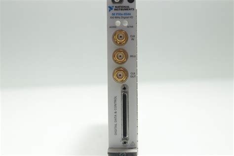 National Instruments Ni Pxie 6544 Pxie 100 Mhz Digital Waveform Io