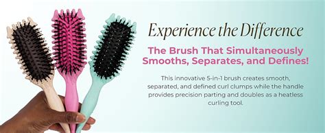 Bounce Curl Define Edgelift Brush 5 In 1 Tool For Effortlessly Defined Curls