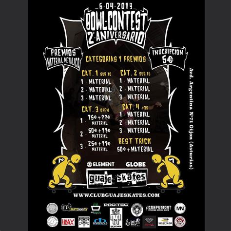 Guaje Skates Bowl Contest Eventos Skateboard