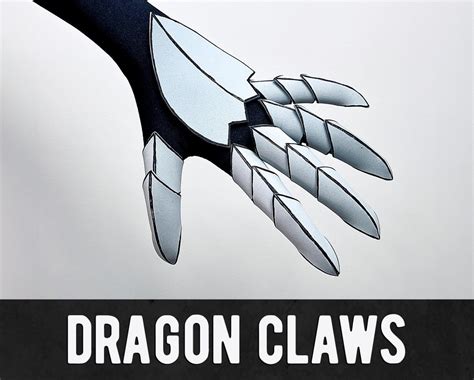 Dragon Armor Claw Pattern Digital Download Pdf Etsy
