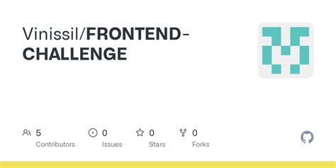 Github Vinissil Frontend Challenge