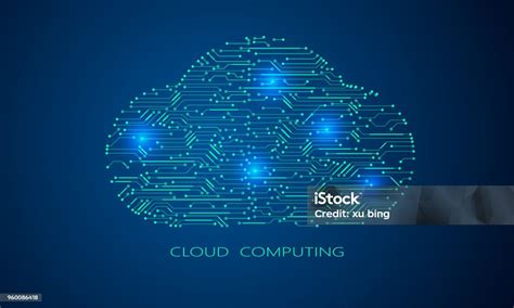 클라우드 컴퓨팅 플랫폼 인터넷 데이터 기술 회로 다이어그램 배경 클라우드 컴퓨팅에 대한 스톡 벡터 아트 및 기타 이미지 클라우드 컴퓨팅 0명 개념 Istock