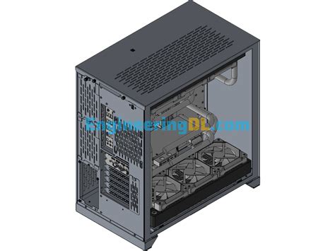 Large Industrial Computer Mainframe Design 3d Exported Engineeringdl