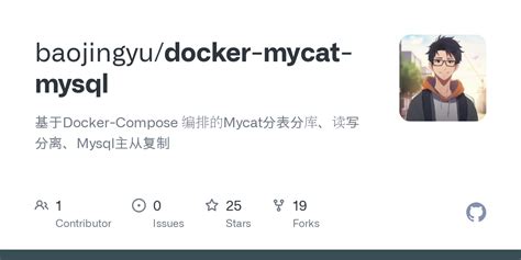 Github Baojingyudocker Mycat Mysql 基于docker Compose 编排的mycat分表分库