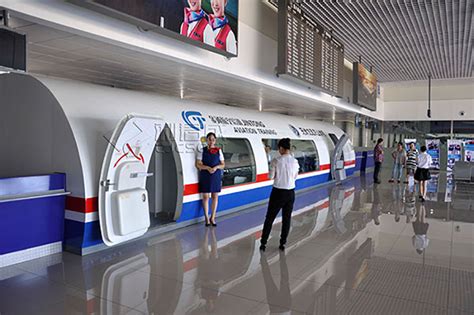 郑州市财贸学校空乘实训室
