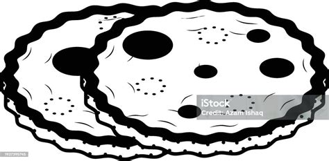 집에서 만든 Choc 칩 쿠키 등각 투영 개념 파삭 파삭 한 초콜릿 맛 비스킷 손으로 그린 벡터 빵집 와 빵집 와 빵집 그림 요리 와 부엌 표시 요리 낙서 스톡 일러스트