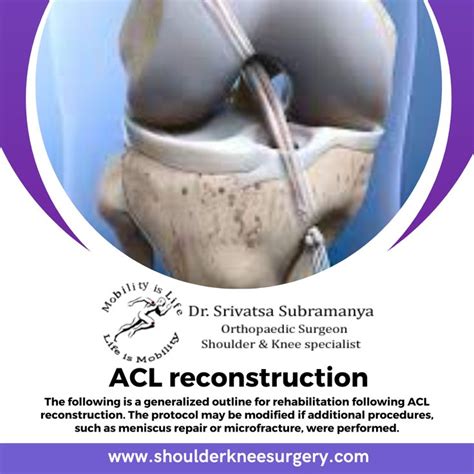Acl Reconstruction In Bangalore Reconstruction Acl Rehabilitation