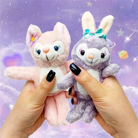 디즈니 더피와친구들 도쿄 리나벨 스텔라루 인형 가방고리 키링 카멜