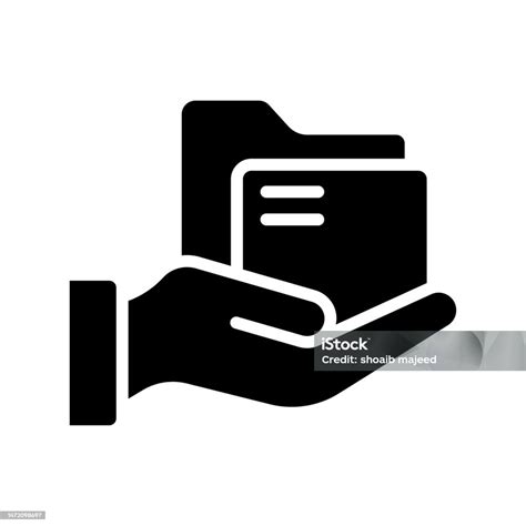 교육 폴더 벡터 솔리드 아이콘입니다 간단한 스톡 일러스트 스톡 3차원 형태에 대한 스톡 벡터 아트 및 기타 이미지 3차원 형태 교육 데이터 Istock