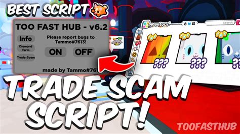 TRADE SCAM SCRIPT PET SIMULATOR 99 YouTube