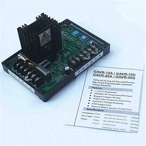 Facibom Avr Gavr 15a Automatischer Spannungs Regler Für Parbeau Generator Mit Handbuch Kaufen