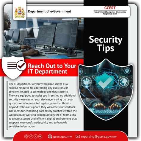 Gcert Government Computer Emergency Response Team On Linkedin Cybersecurity Dataprotection