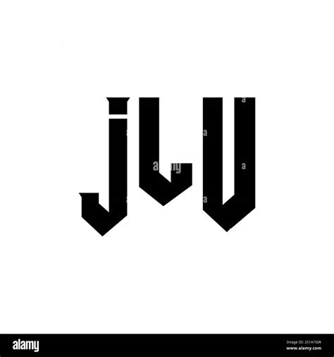 Jlu Logo Design Stock Vector Images Alamy