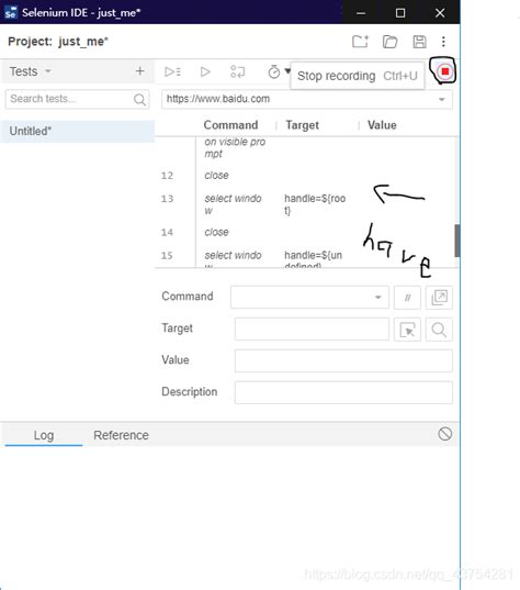 Selenium Ide 新版的使用（代码导出修改使用unite Test）selenium Ide导出 Csdn博客