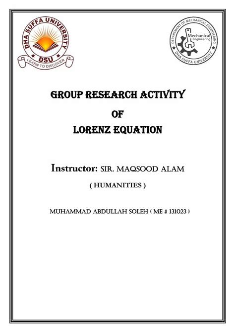 Pdf Lorenz Equation Dokumen Tips