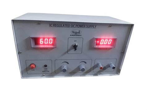 IC REGULATED DUAL DISPLAY POWER SUPPLY At Piece DC Supply Voltage In Ambala ID