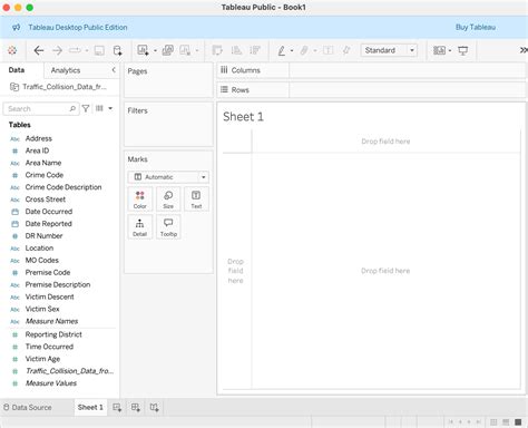 Introduction To Data Visualization With Tableau Getting Started With