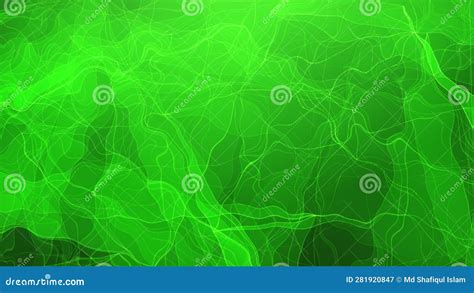 Background With Warped Gradient Lines Psychedelic Design With Lines