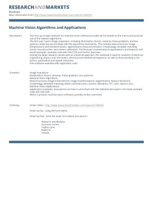 Machine Vision Algorithms And Applications Pdf Fill Online Printable Fillable Blank PdfFiller