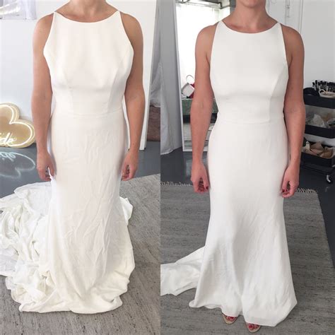 Wedding Dress Wedding Dress Alterations Before And After