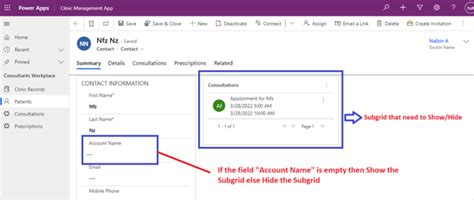 Show And Hide Subgrid Based On Field Value Using Javascript In Ms Dynamics 365 Crm Dynatecon